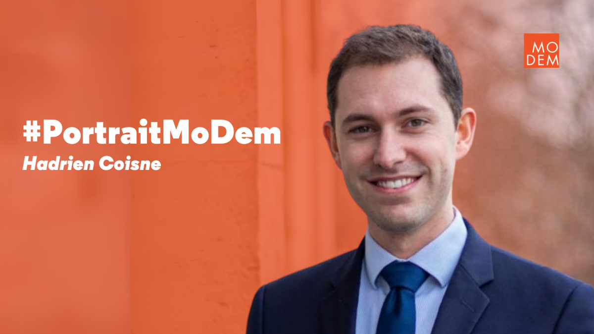 Portrait MoDem : Hadrien Coisne, un pro-européen conseiller municipal à Vieille-Chapelle - Image ...